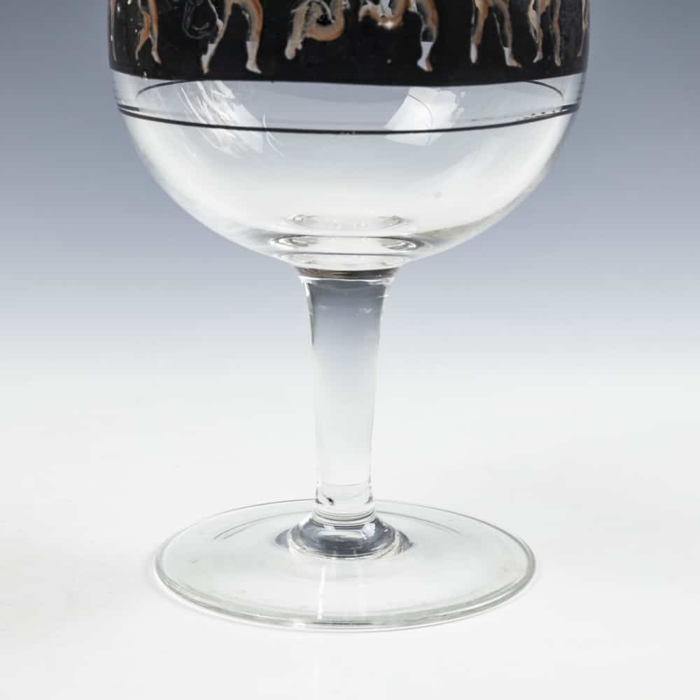 Six Large Signed Vetri Della Arte VEDAR Cocktail Glasses - thedesigngallery