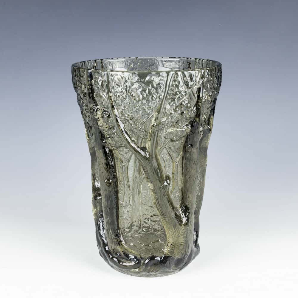 Barolac 'In The Forest Glass' Vase designed Jenkins and Inwald ...