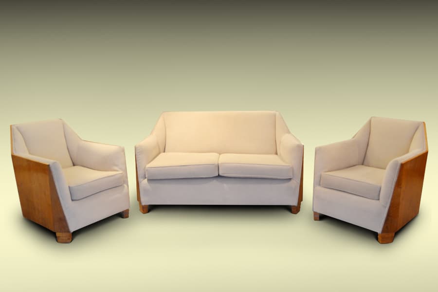 ART DECO LOUNGE SUITE - thedesigngallery