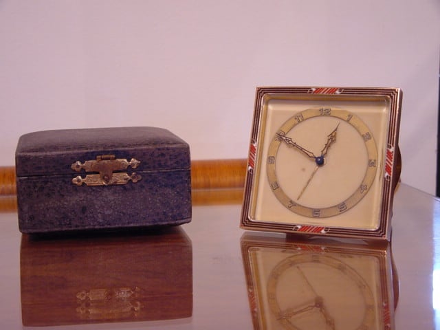 Art Deco Bedside Clock - thedesigngallery