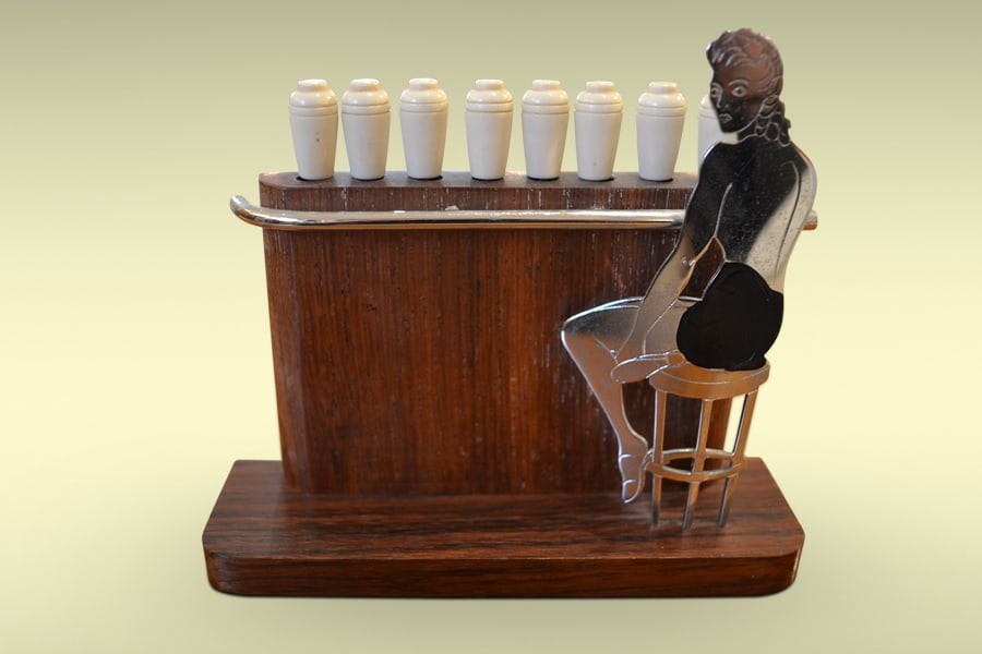 ART DECO COCKTAIL BAR SET - thedesigngallery