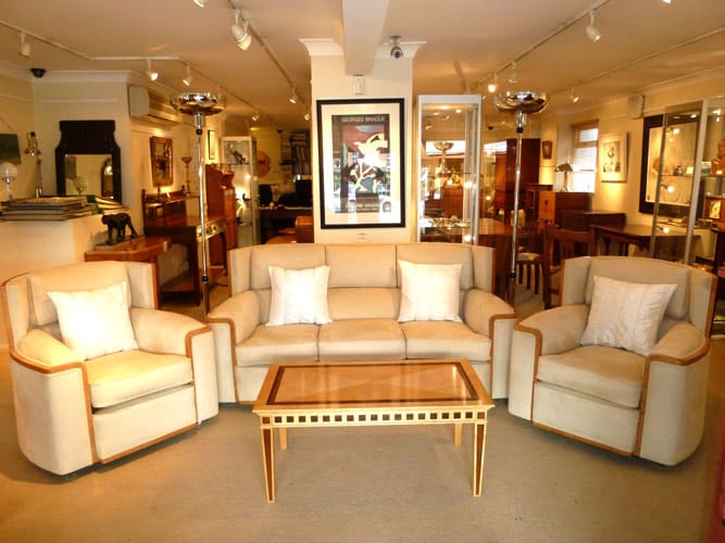 Art Deco Lounge Suite - thedesigngallery